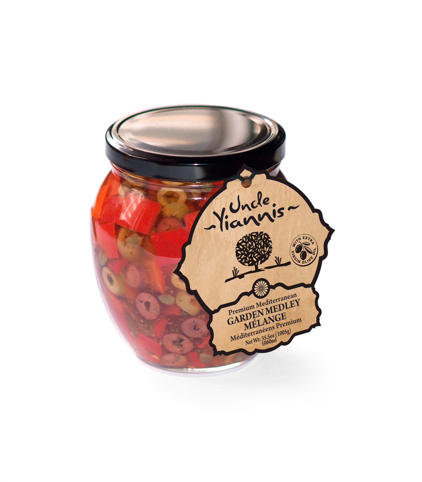Premium Mediterranean Garden Medley | Les Aliments Palmos Foods