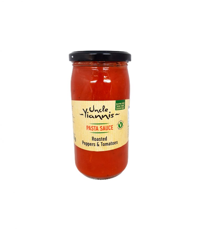 Roasted Peppers & Tomato Pasta Sauce | Les Aliments Palmos Foods